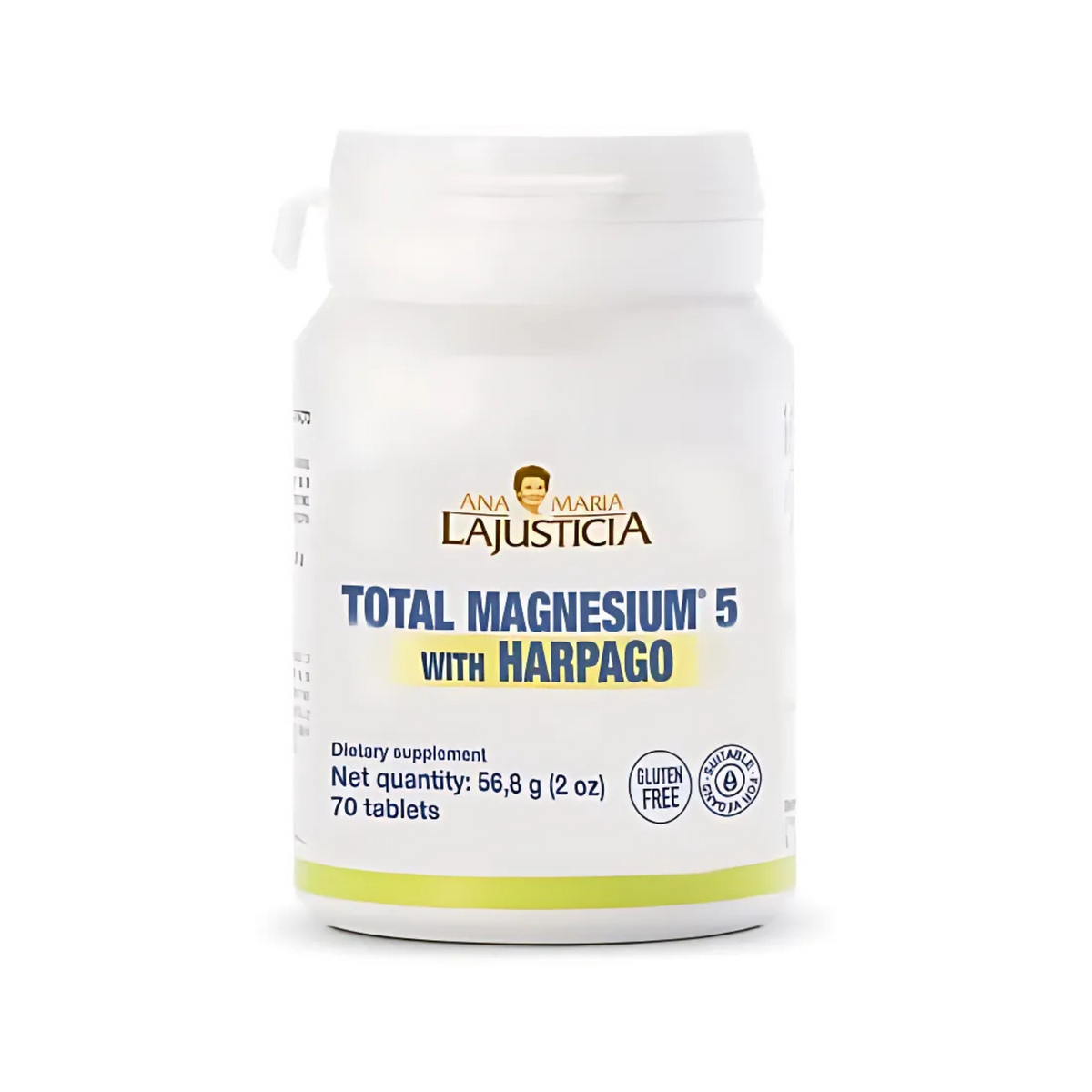 MAGNESIO TOTAL 5 CON HARPAGO POR 35 DÍAS (75 tabs) – Ana Maria Lajusticia